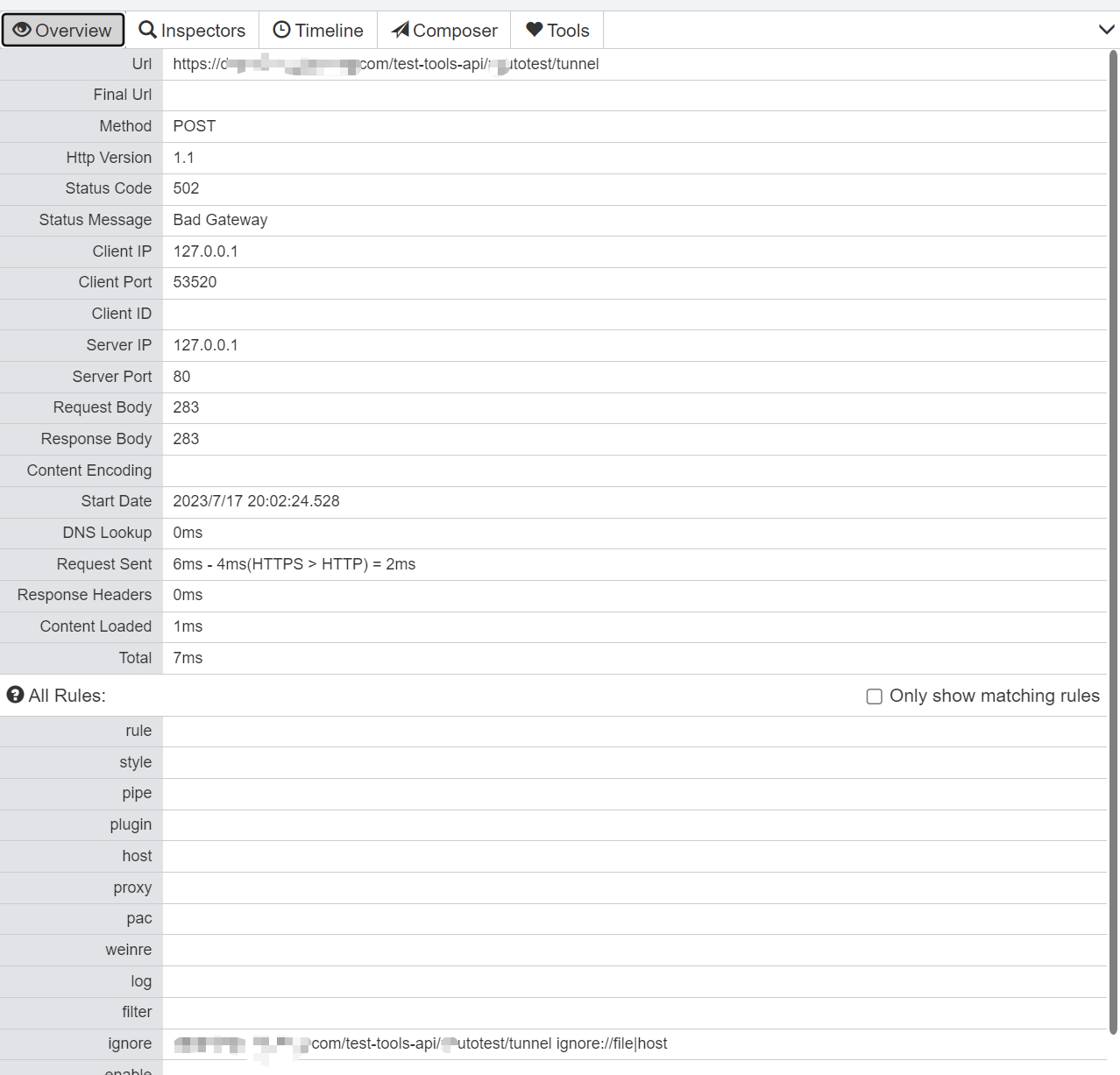 whistle配置的 ignore 转发规则未生效 · Issue #941 · avwo/whistle · GitHub