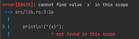 Variable rename function cannot find variable inside `println!("{x}")` macro · Issue #9840 ...