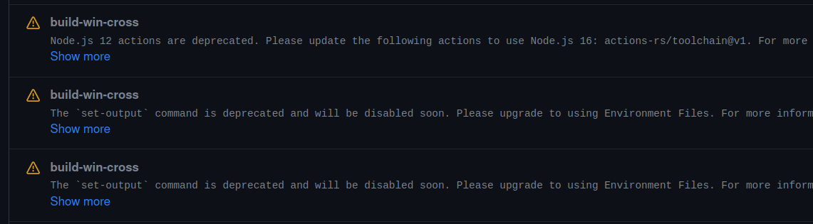 `actions-rs/*` is deprecated · Issue #2552 · gear-tech/gear · GitHub