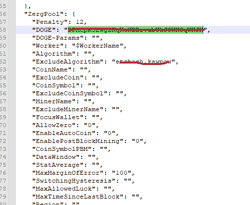 Custom wallet address in ZergPool conf doesn't work · Issue #1813 · RainbowMiner/RainbowMiner ...