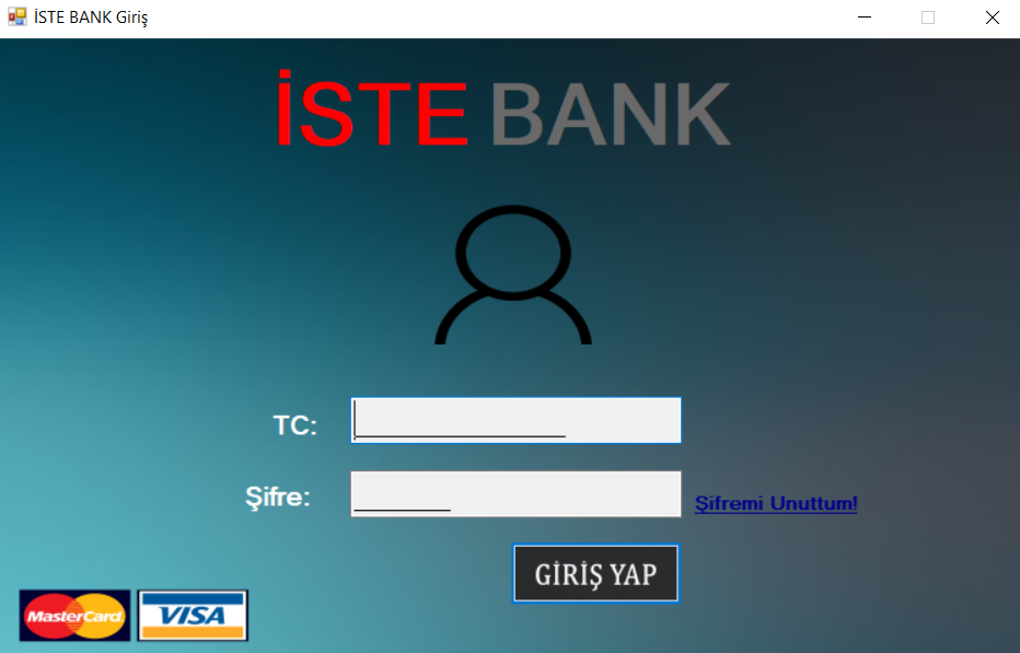 GitHub - Iskenderun-Technical-University/gorsel-programlama-donem-projesi-129-banka-otomasyonu ...