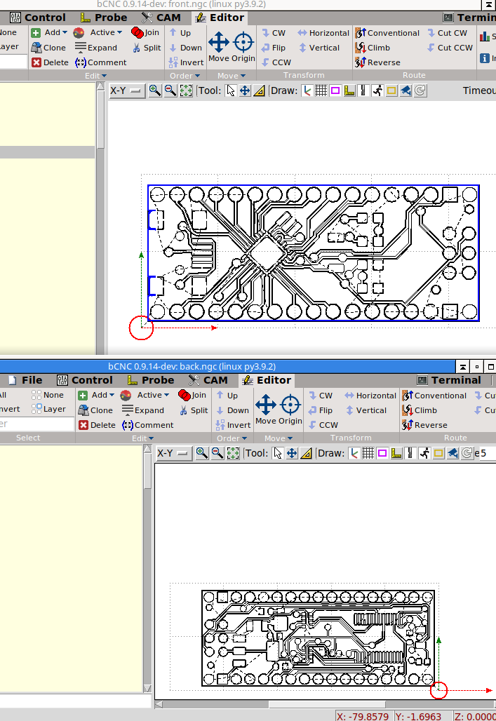 ALignment problem on back side · Issue #656 · pcb2gcode/pcb2gcode · GitHub