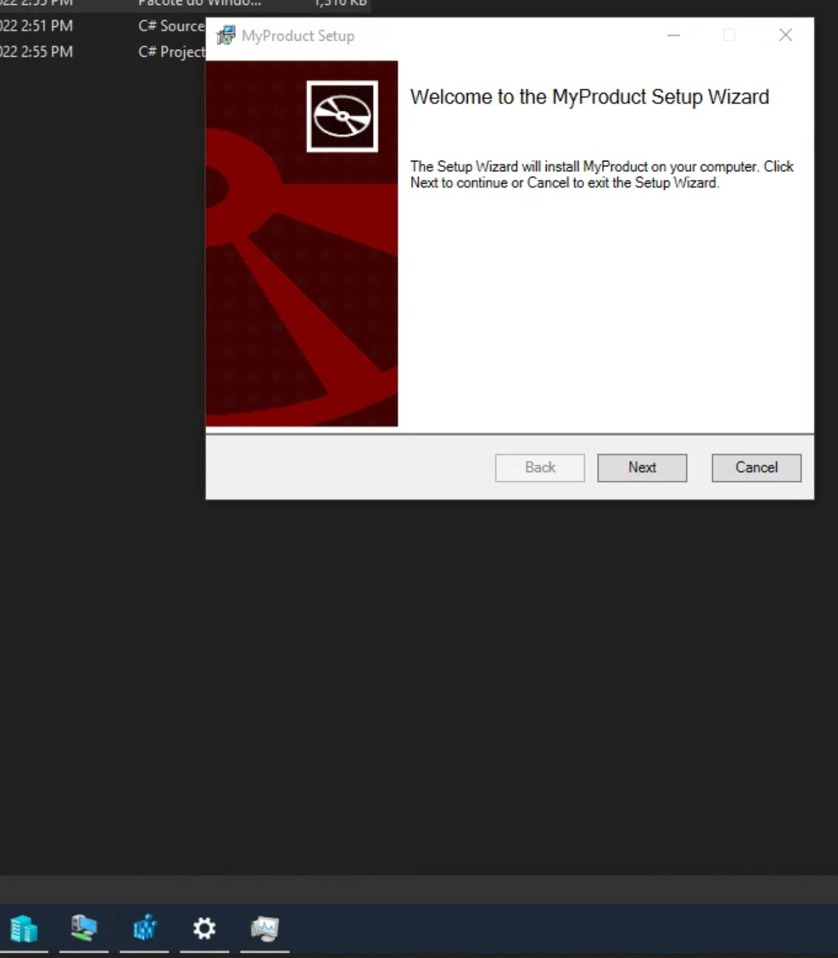 Taskbar Icon Not Showing · Issue 1200 · Oleg Shilo Wixsharp · Github