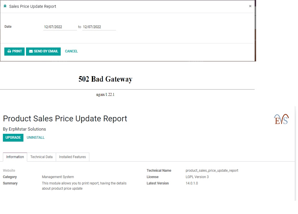 Sales Price Update Report error · Issue #107452 · odoo/odoo · GitHub