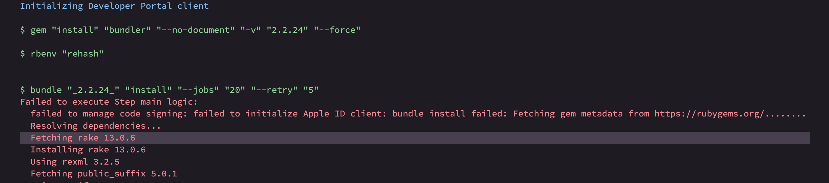 Xcode Archive And Export For Ios Failed With Bundle Install Failed For Xcode 14x On M1 · Issue