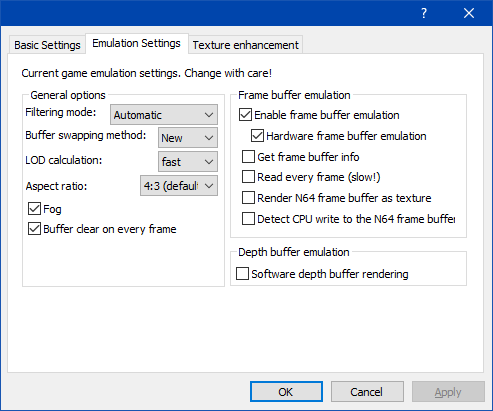 [Bug]: Screen Image deformed in Glide64 for PJ64. · Issue #2208 · project64/project64 · GitHub