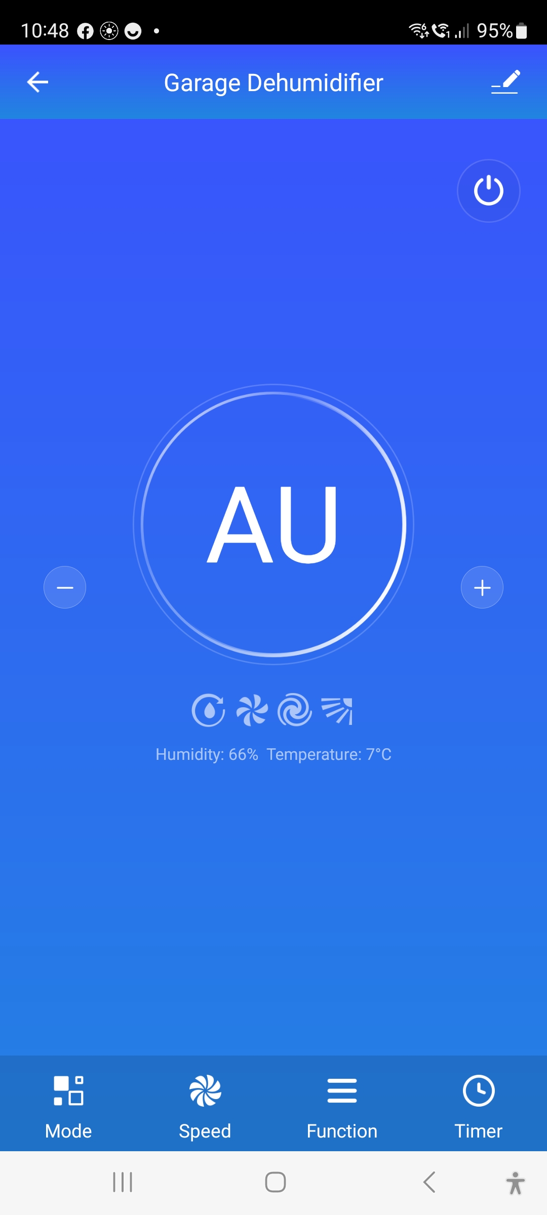 Request support for ElectriQ 40L PD45E Smart Dehumidifier · Issue #514 · make-all/tuya-local ...