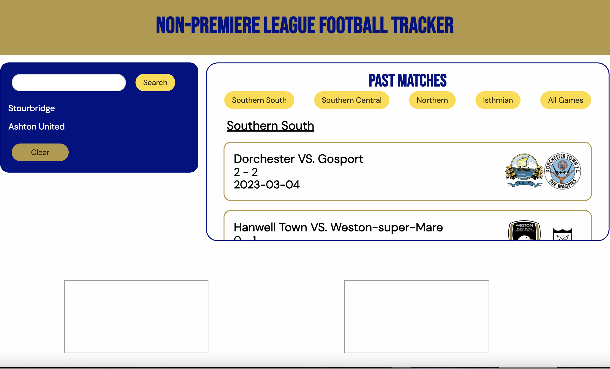 GitHub - roseandlily33/englishFootballTracker32: Group 1 Project - Football