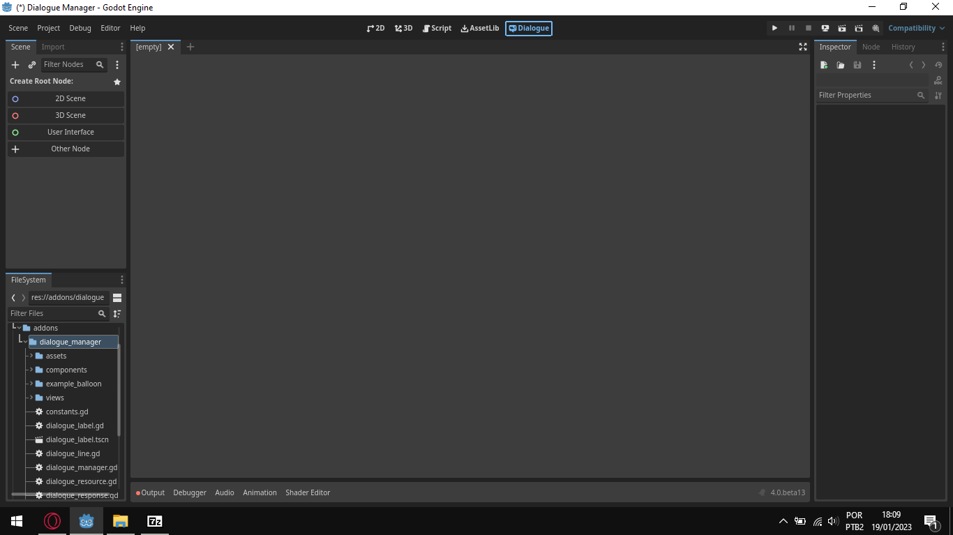 Dialogue Resource not found in current scope · Issue #130 · nathanhoad/godot_dialogue_manager ...