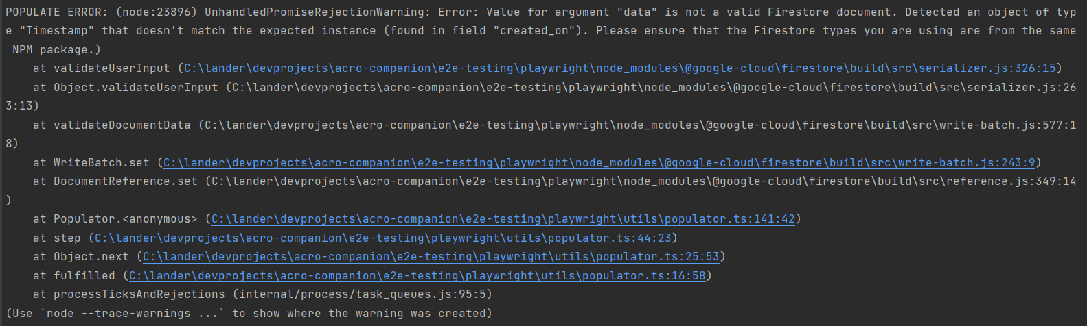 Regression on firestore.Timestamp when moving to v9 · Issue #5441 · firebase/firebase-js-sdk ...