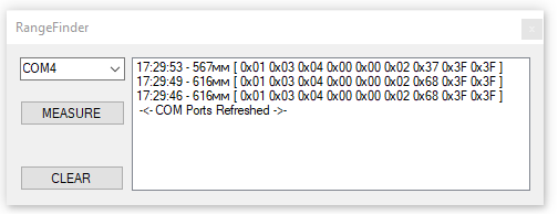 GitHub - Steill/TW10SP-rangefinder: Программа для работы с лазерным дальномером TW10SP