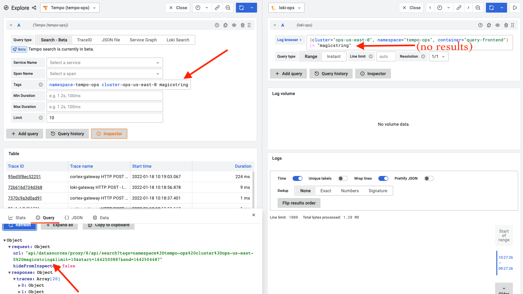 Tags with spaces in values cannot be queried effectively · Issue #1230 · grafana/tempo · GitHub