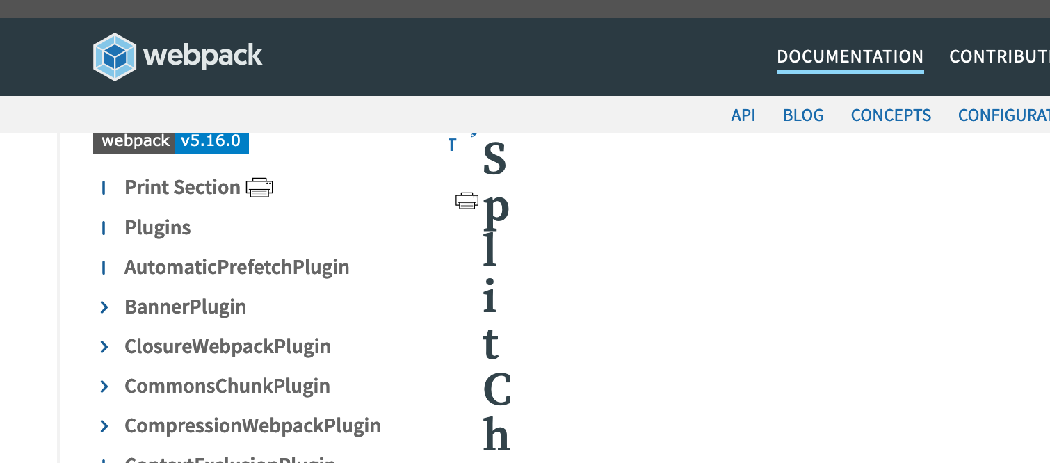 Webpack documentation completely broken on Firefox · Issue #4458 · webpack/webpack.js.org · GitHub
