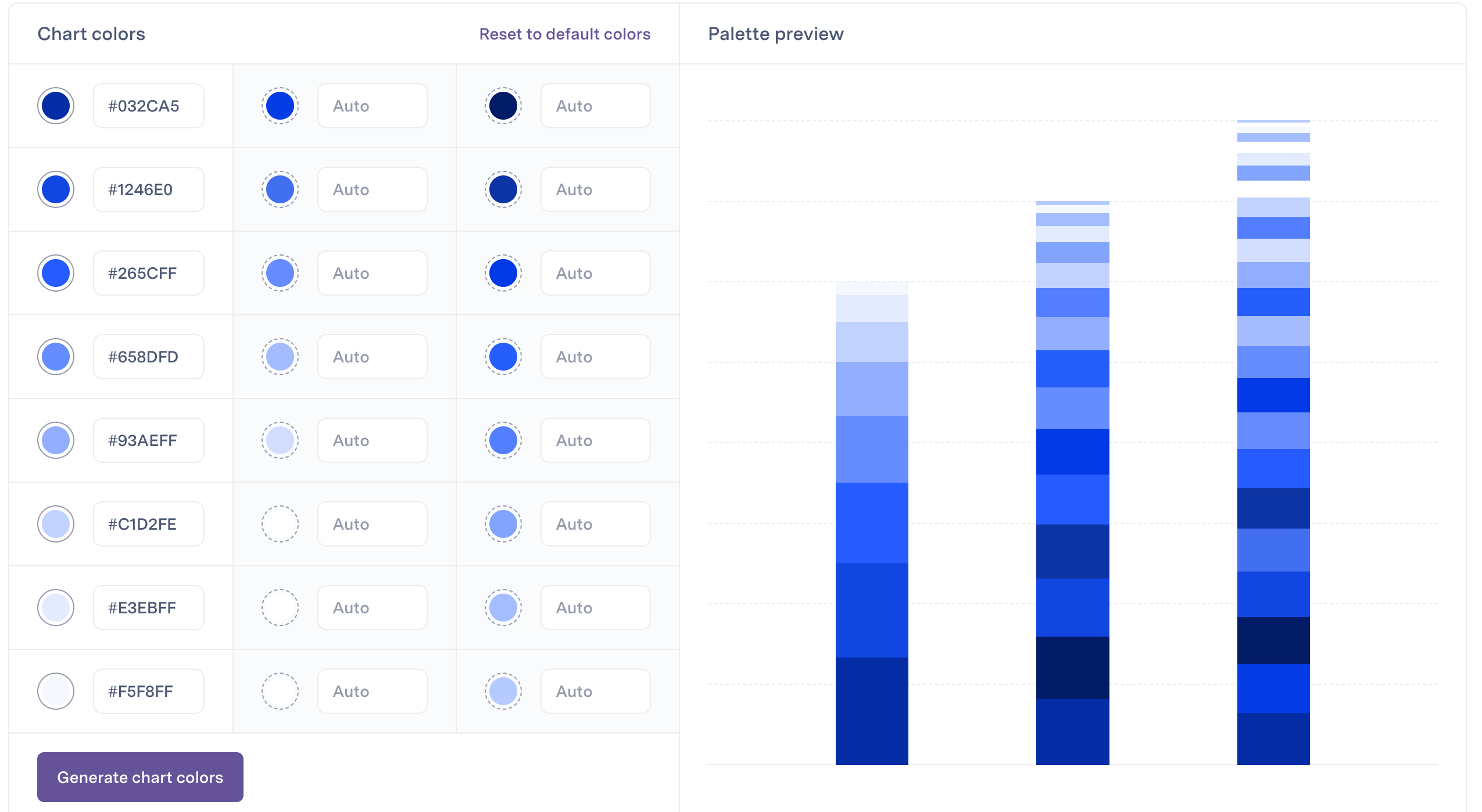 Allow disabling hash-based color mapping for