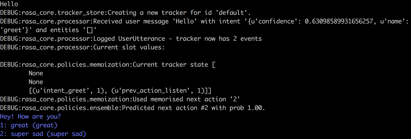 Building a Simple Bot tutorial does not produce a functioning bot ...