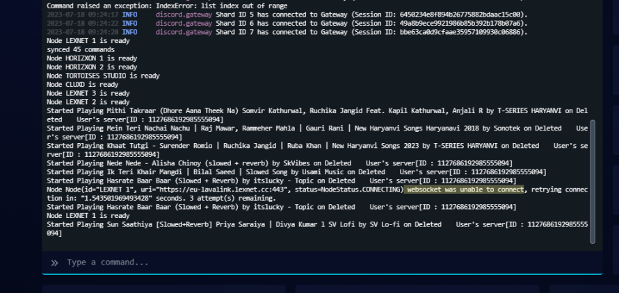 Wavelink always using the node from NodePool which is connected first to Nodepool (Ignoring the ...