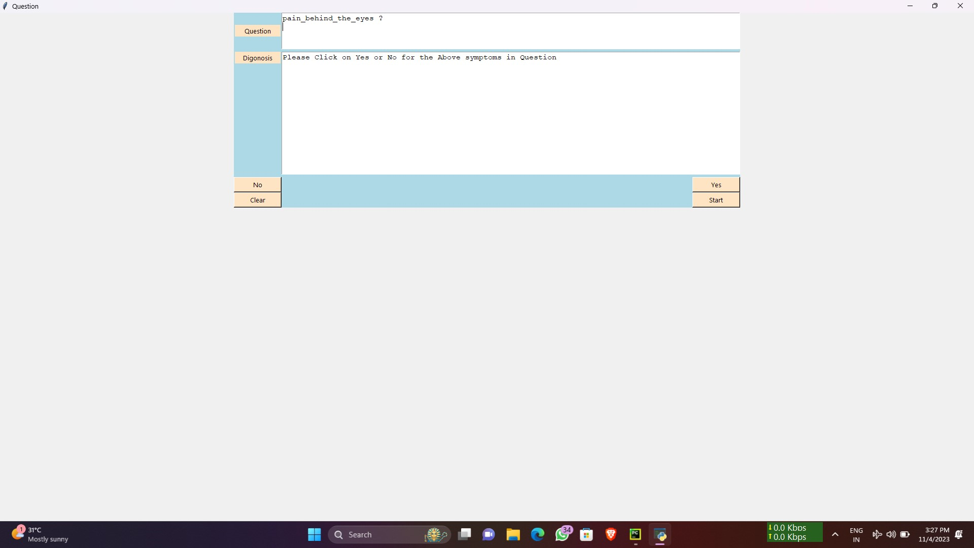 GitHub - Ankit34818/Healthcare-Chatbot: A healthcare chatbot is a ...