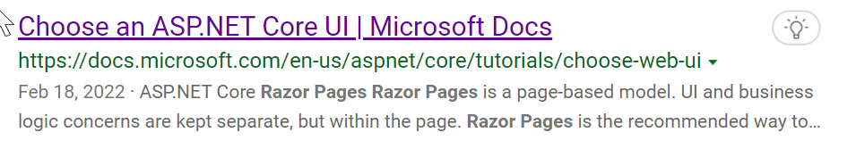 Seo Audit Choose Aspnet Core Web Ui · Issue 25200 · Dotnetaspnetcoredocs · Github 9817