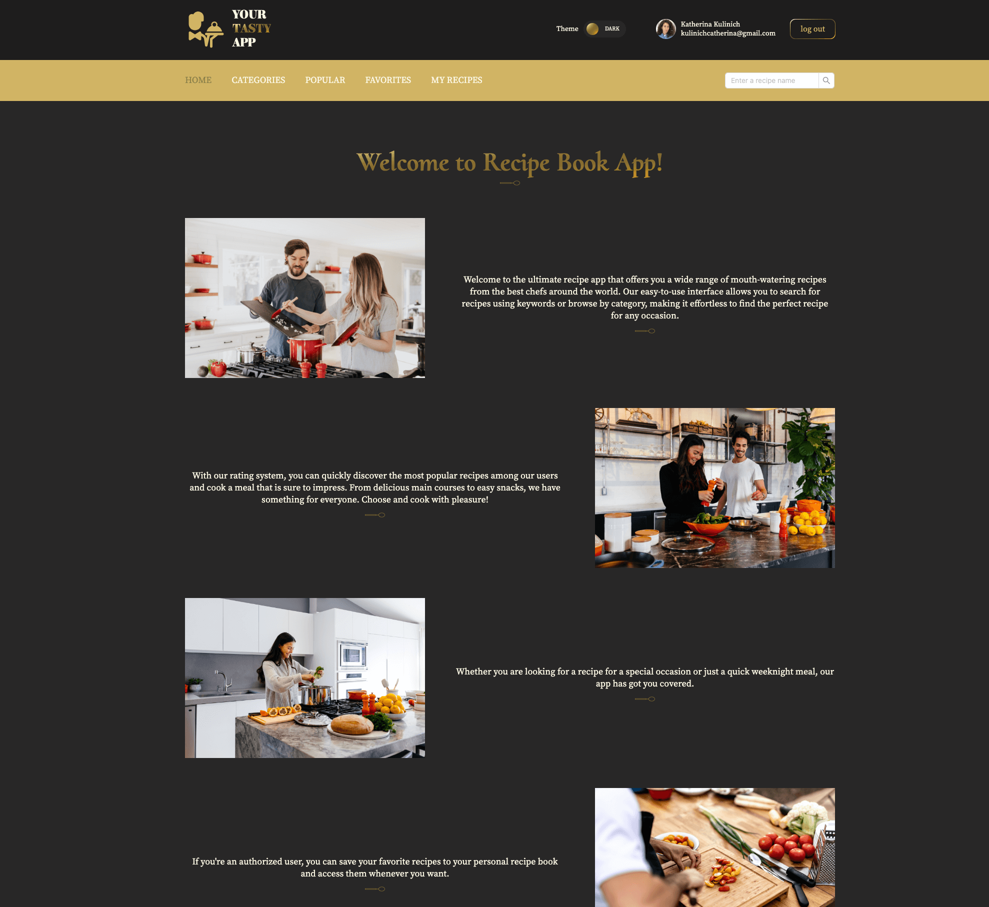 GitHub - KatherinaKulinich/Recipe-Book-App: This Recipes Book App is a ...