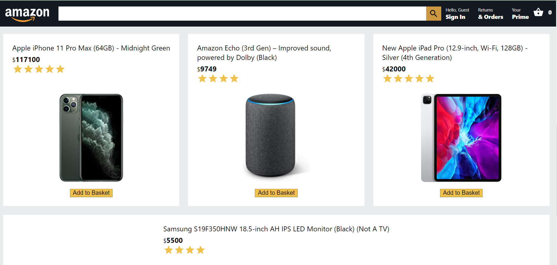 GitHub - Saurabhparshar/E-commerce-website: An E-commerce web ...