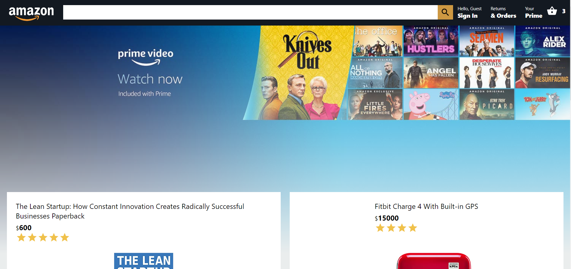 GitHub - Saurabhparshar/E-commerce-website: An E-commerce web application inspired by Amazon.