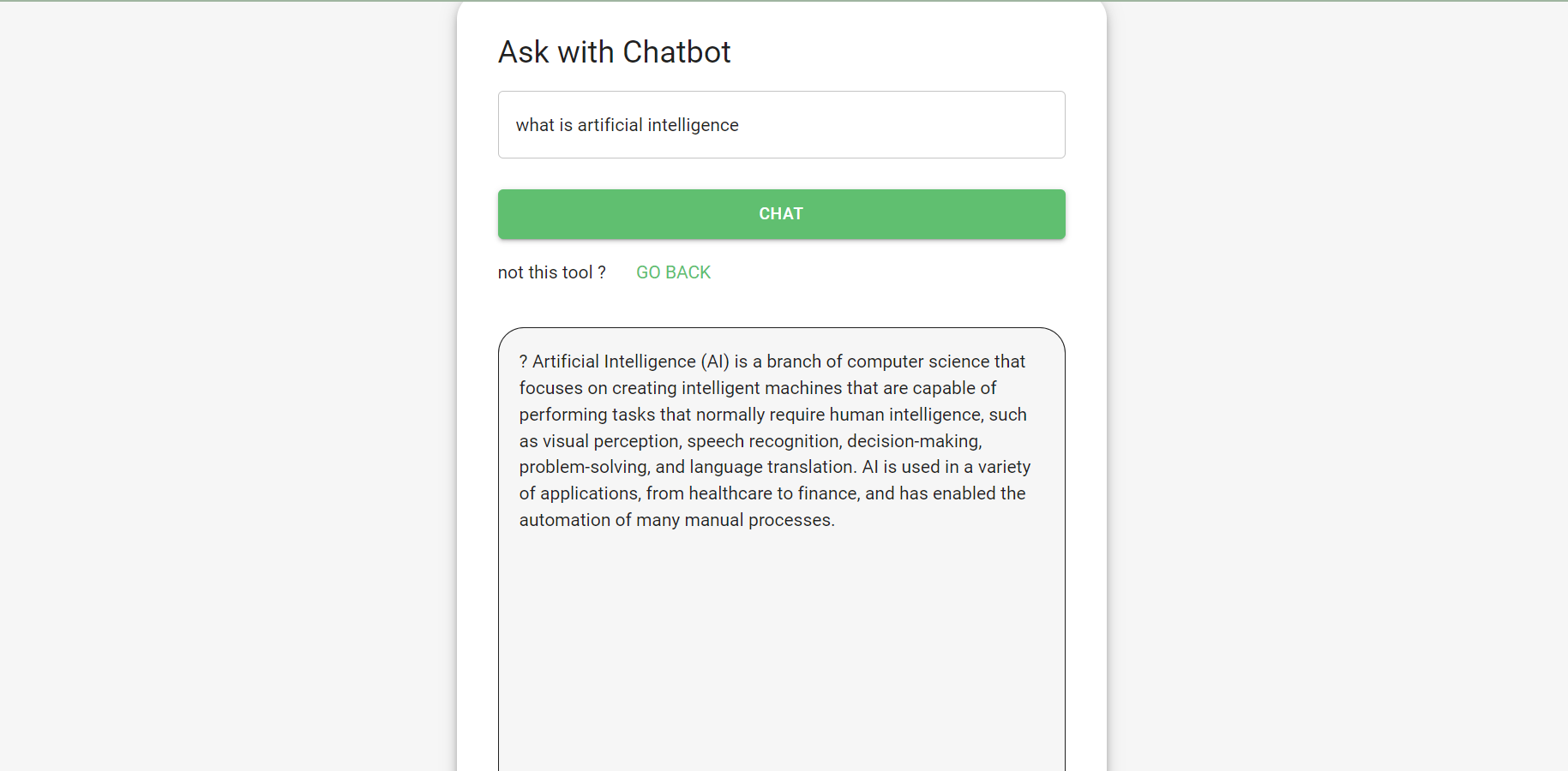 GitHub - Saurabhparshar/AI-Chatbot-ChatGPT-clone-: An AI-Chatbot inspired by chatgpt