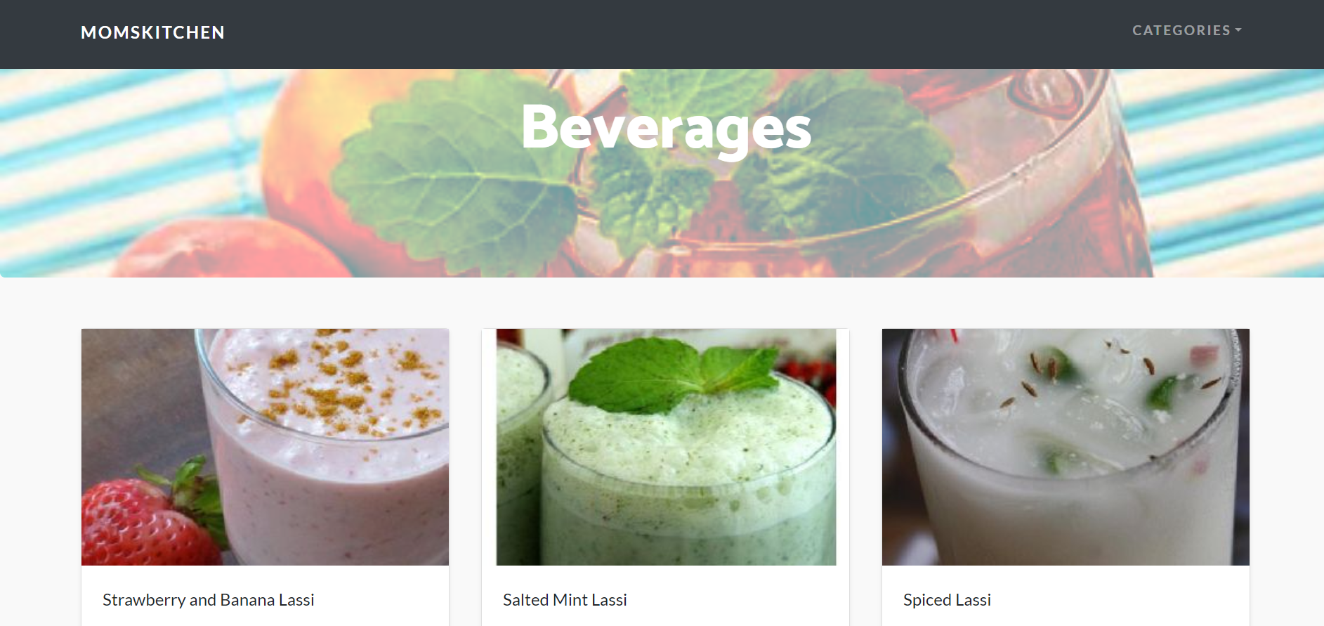 GitHub - Saurabhparshar/momskitchen