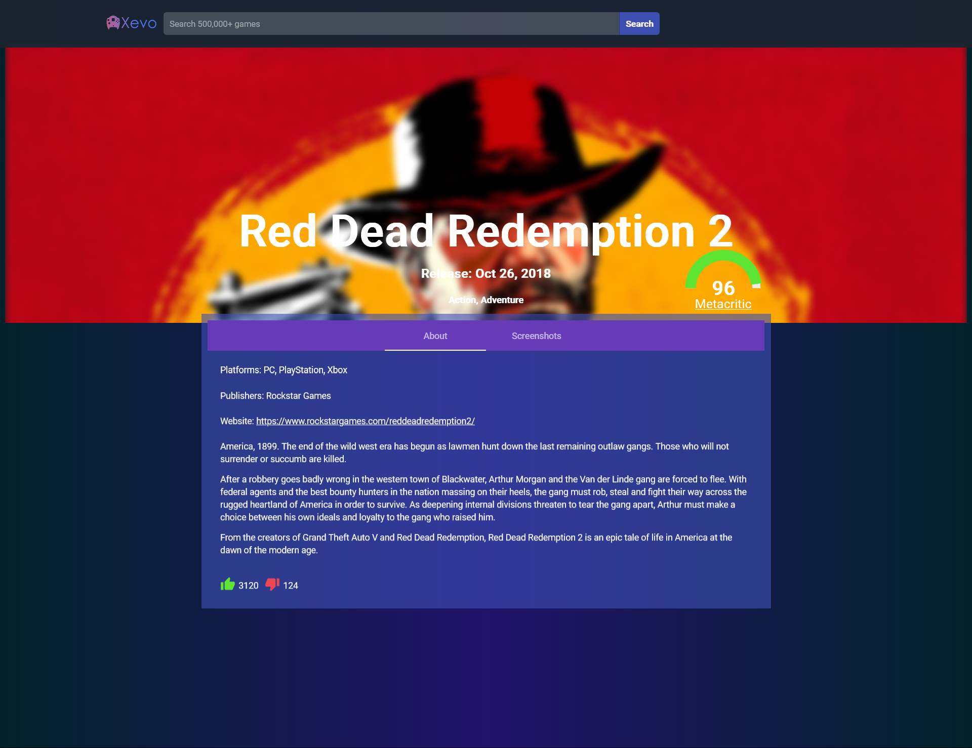 GitHub - cnajmeddine/xevo-gaming-database