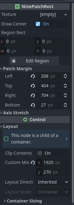 Crash when accessing NinePatchRect Control Anchor properties · Issue #65359 · godotengine/godot ...