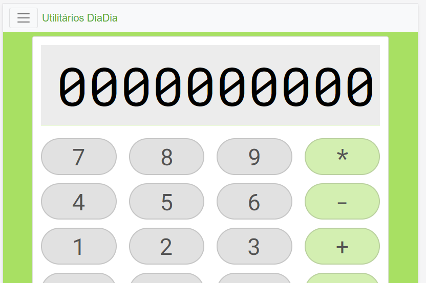 GitHub - tiagosabadini/web-calculadora