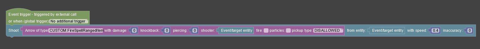 Custom proyectiles do arrow hit sound when shooted from procedure block · Issue #3006 · MCreator ...