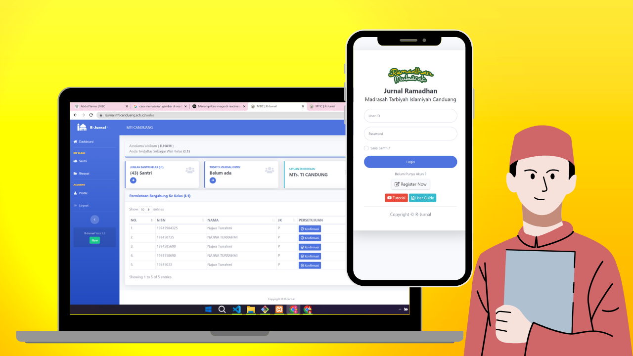 GitHub - ocikyamin/CI4-R-Jurnal-Jurnal-Ramadhan-Santri-V.1: Jurnal Ramadhan adalah jurnal harian ...