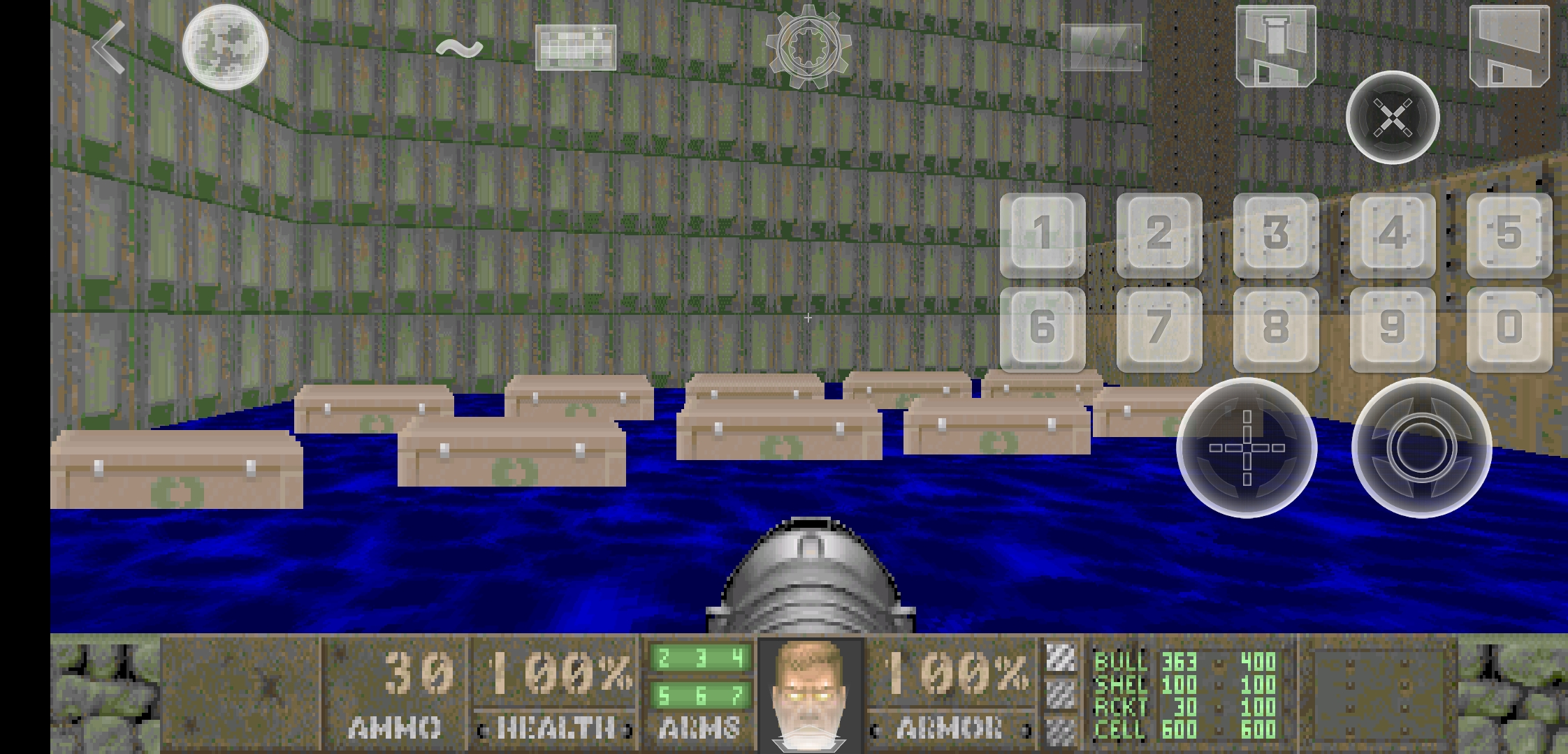 Rocket ammunition boxes are sometimes impossible to pick up in water ...