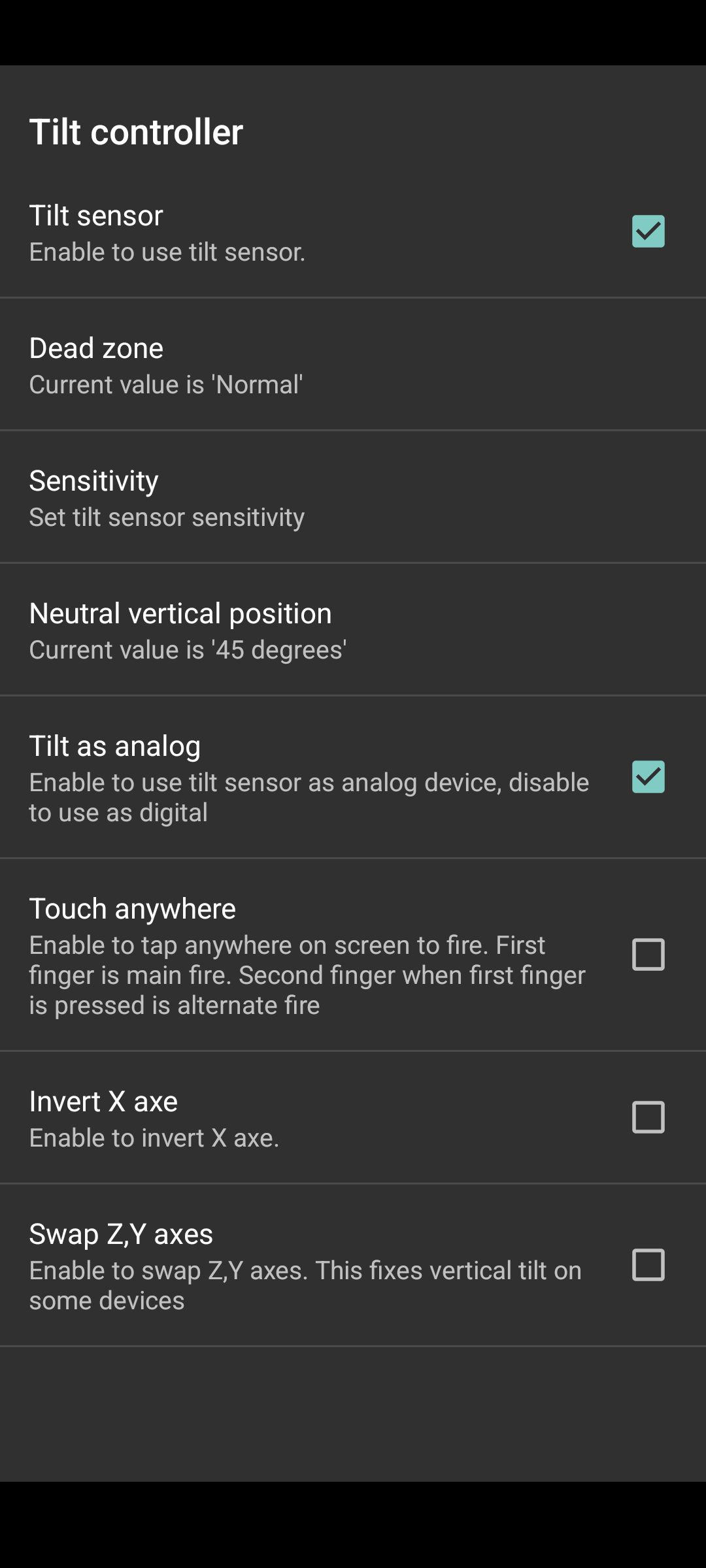 Android portrait and tilt sensor to play breakout/balance games · Issue #743 · flyinghead ...