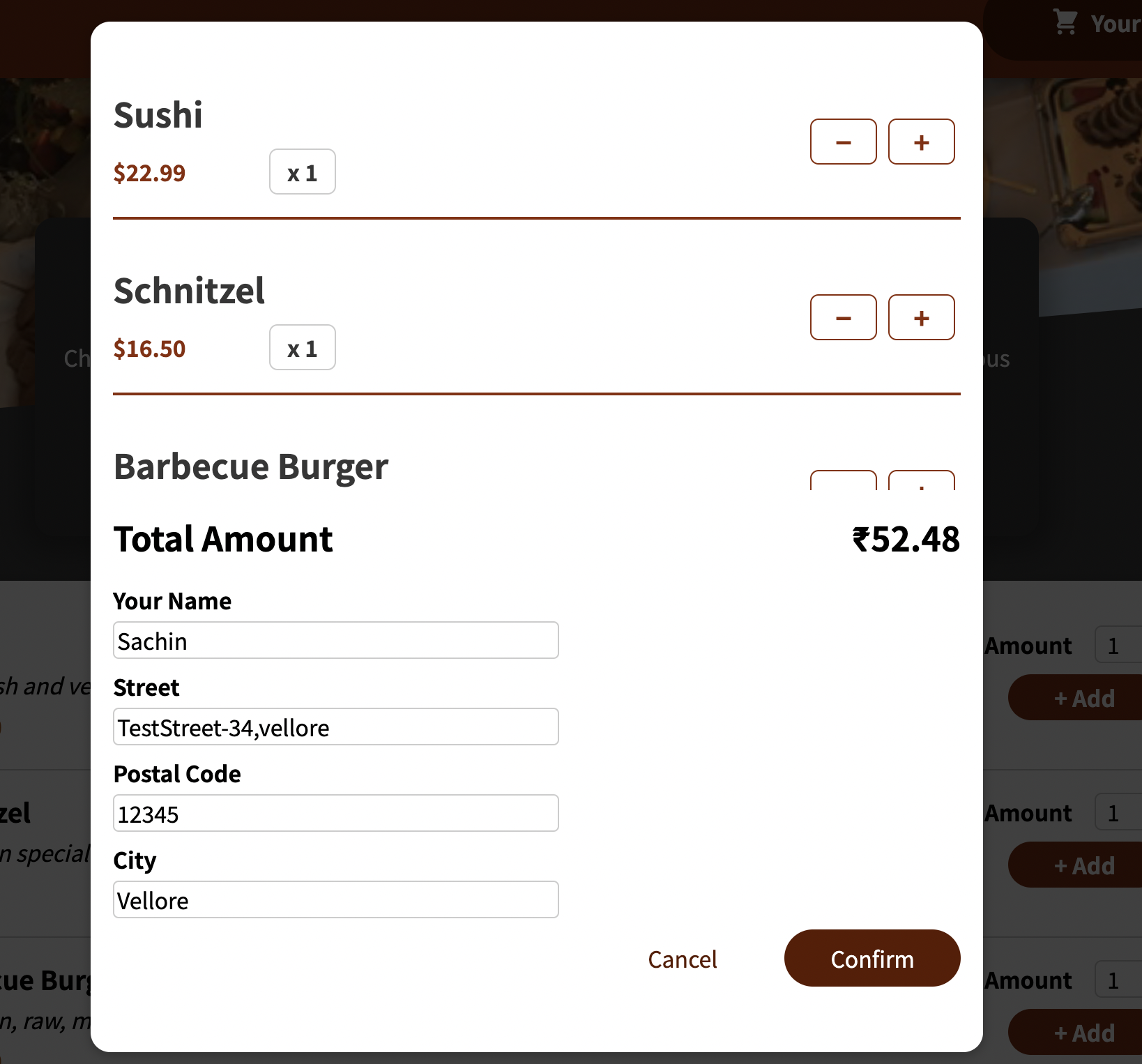 GitHub - sachin3104/React-Food-Order-Webpage