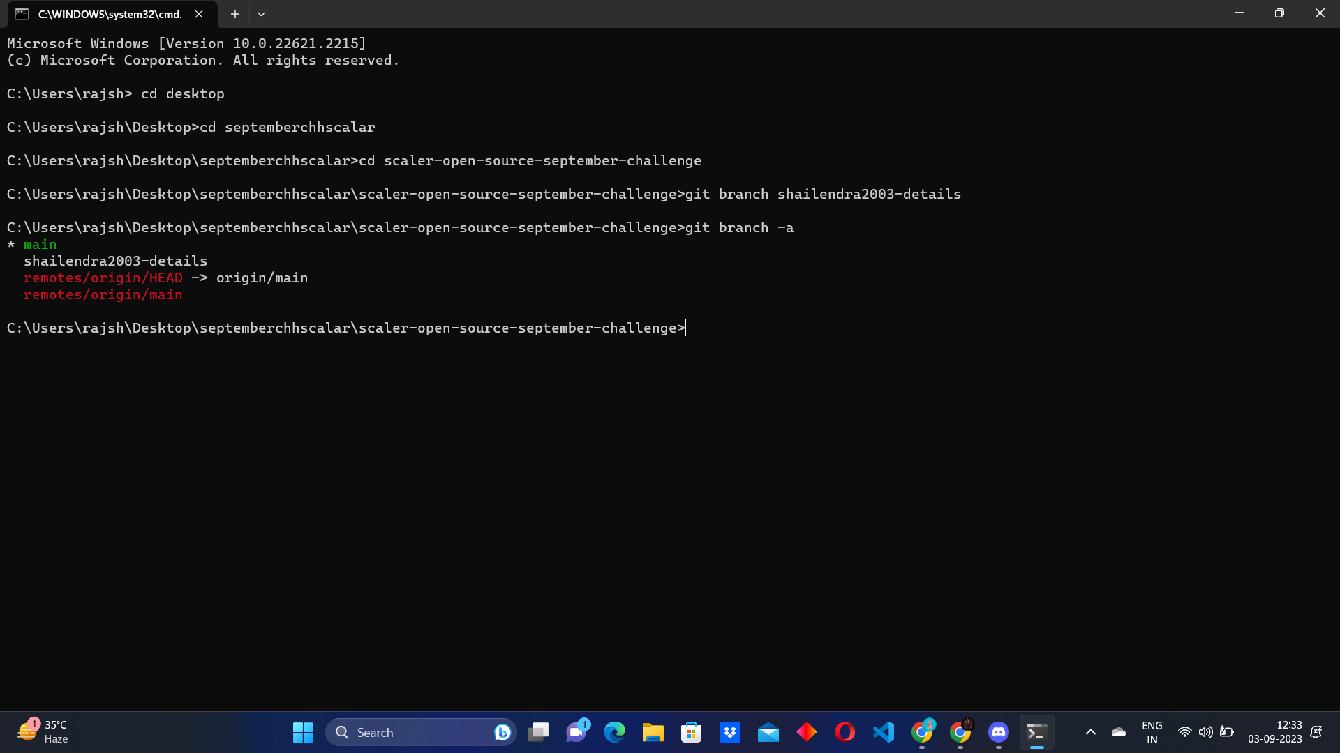 Challenge #1 - Shailendra Kumar · Issue #284 · scaleracademy/scaler-open-source-september ...
