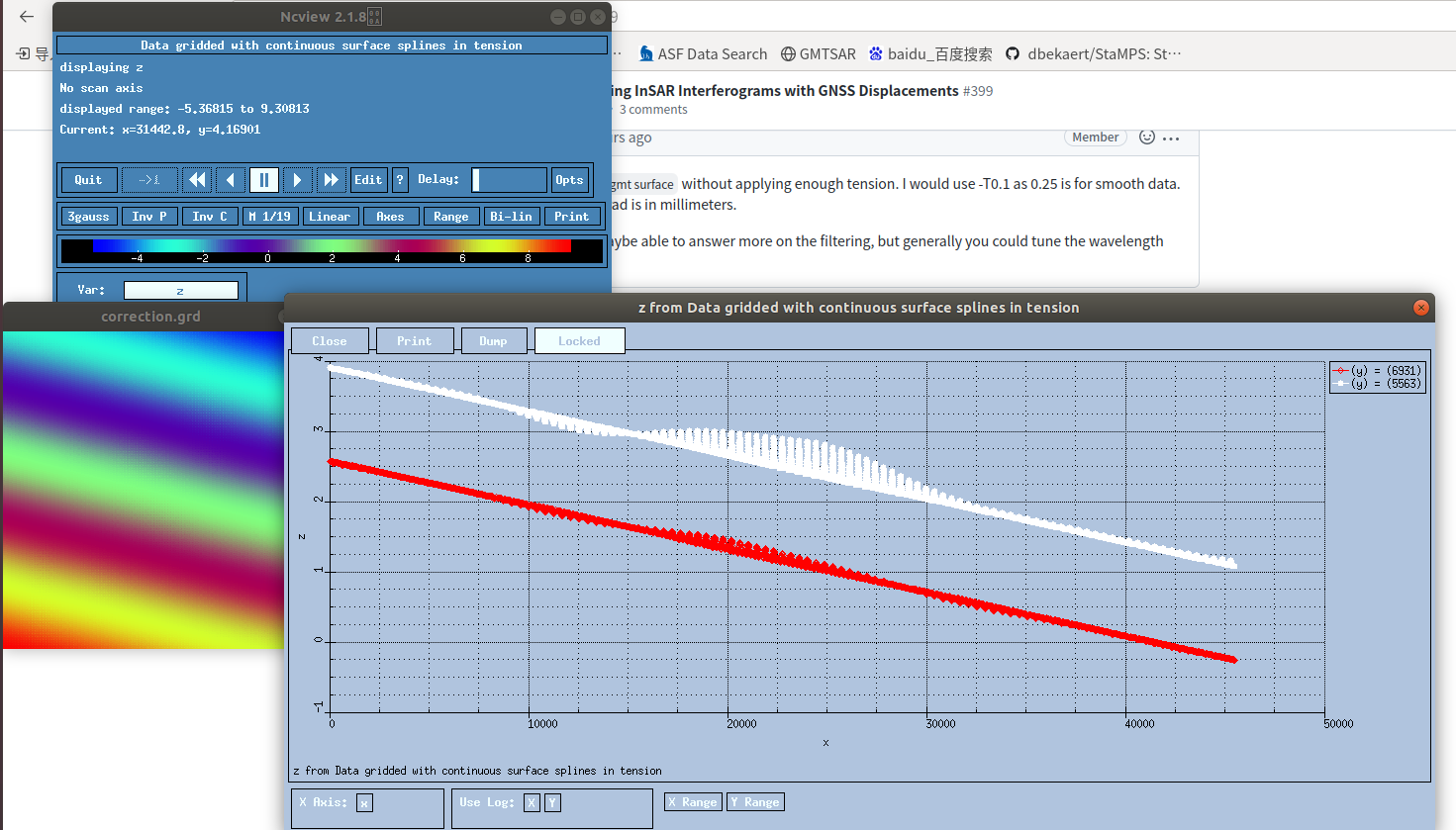 [Help]: Some doubts in Correcting InSAR Interferograms with GNSS Displacements · Issue #399 ...