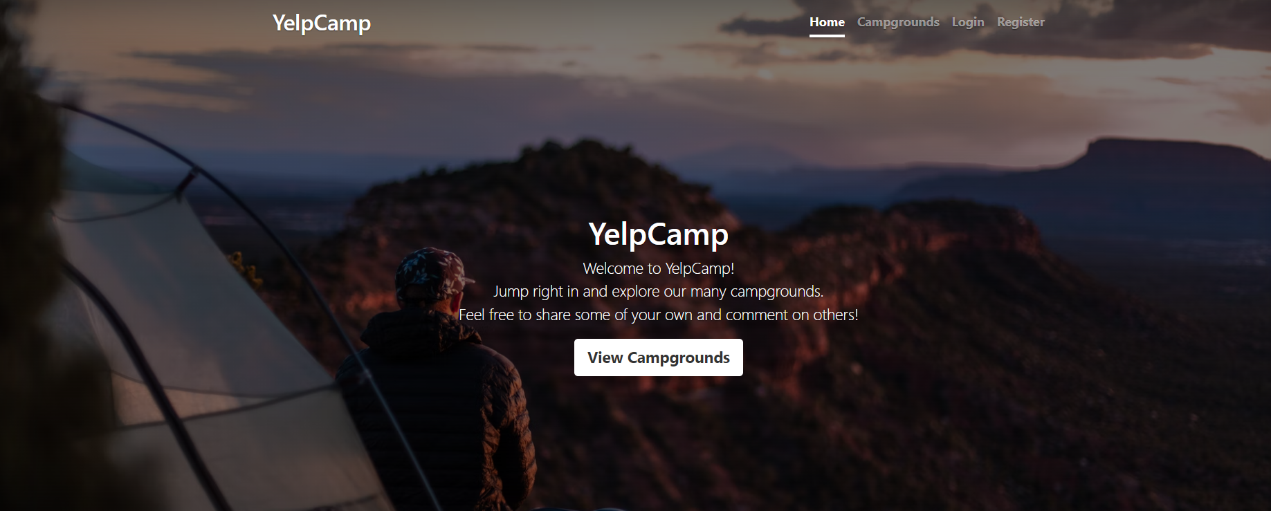 GitHub - ChenRosenberg/YelpCamp: YelpCamp Project