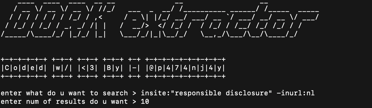 GitHub - p474nj4y/dorkEXTRACTOR: a basic python tool to extract urls from dorks.