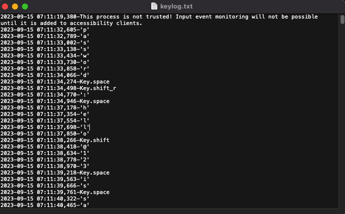 Github P474nj4ystealth Keylogger Python Stealthily Keylogger Written In Python