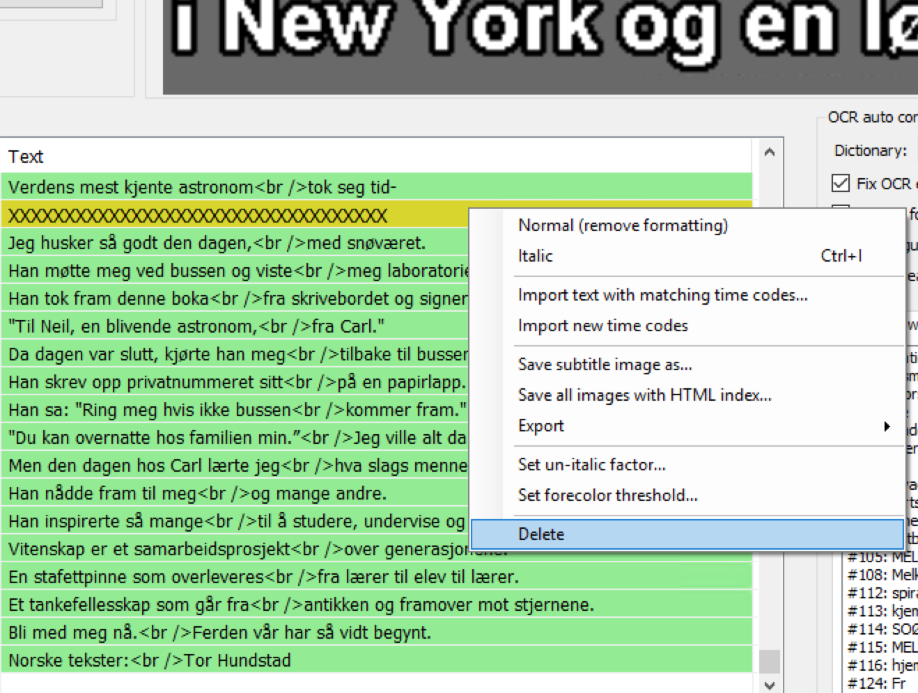 [REQUEST] Mark bad lines in OCR Tool · Issue #3148 · SubtitleEdit ...