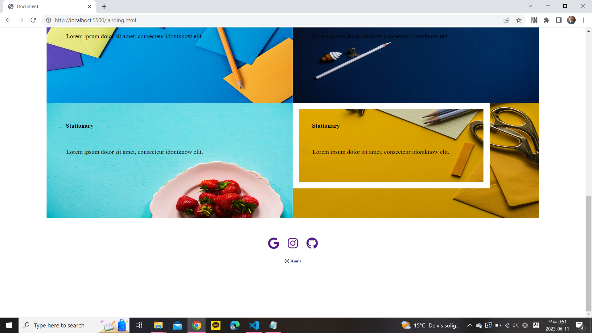 GitHub - jeongwookim2022/only-html-css-Responsive-LandingPage-layout