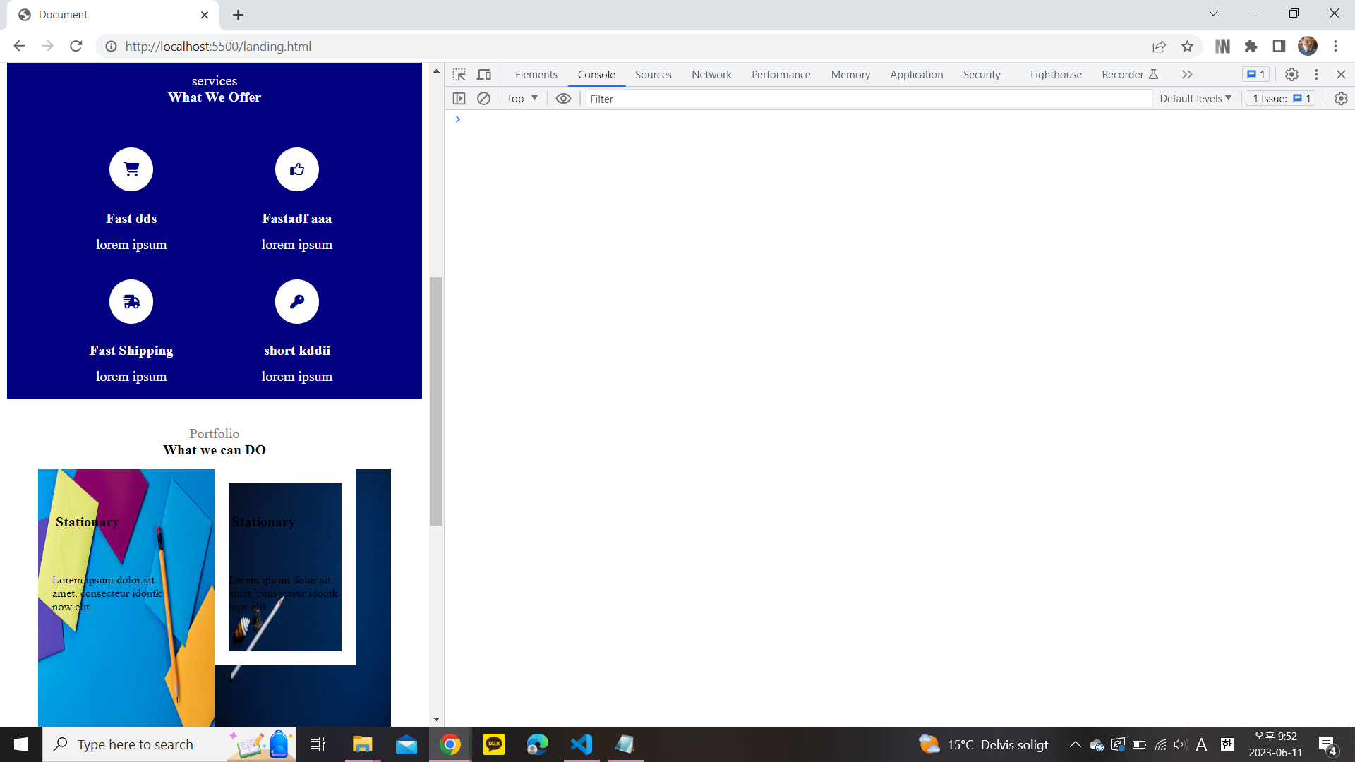 GitHub - jeongwookim2022/only-html-css-Responsive-LandingPage-layout
