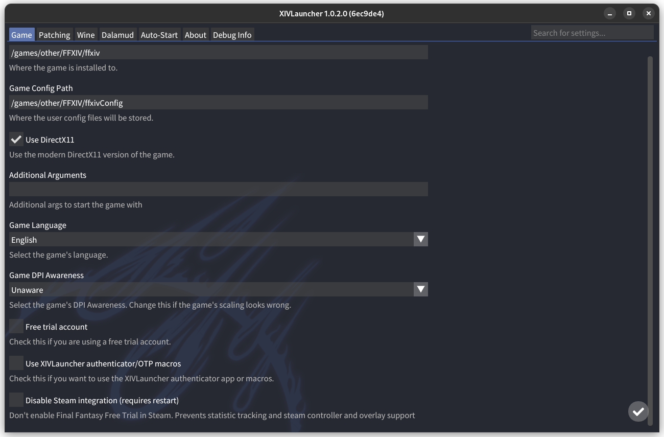 [Feature Request] Option to ignore steam entirely · Issue #18 · goatcorp/XIVLauncher.Core · GitHub