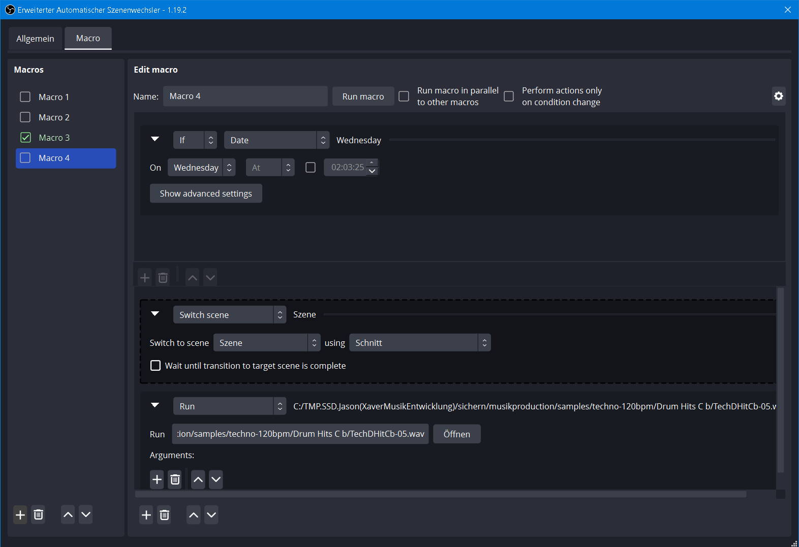 Run macro (by button or other macro) - if (query) not works - Bug? · Issue #611 · WarmUpTill ...