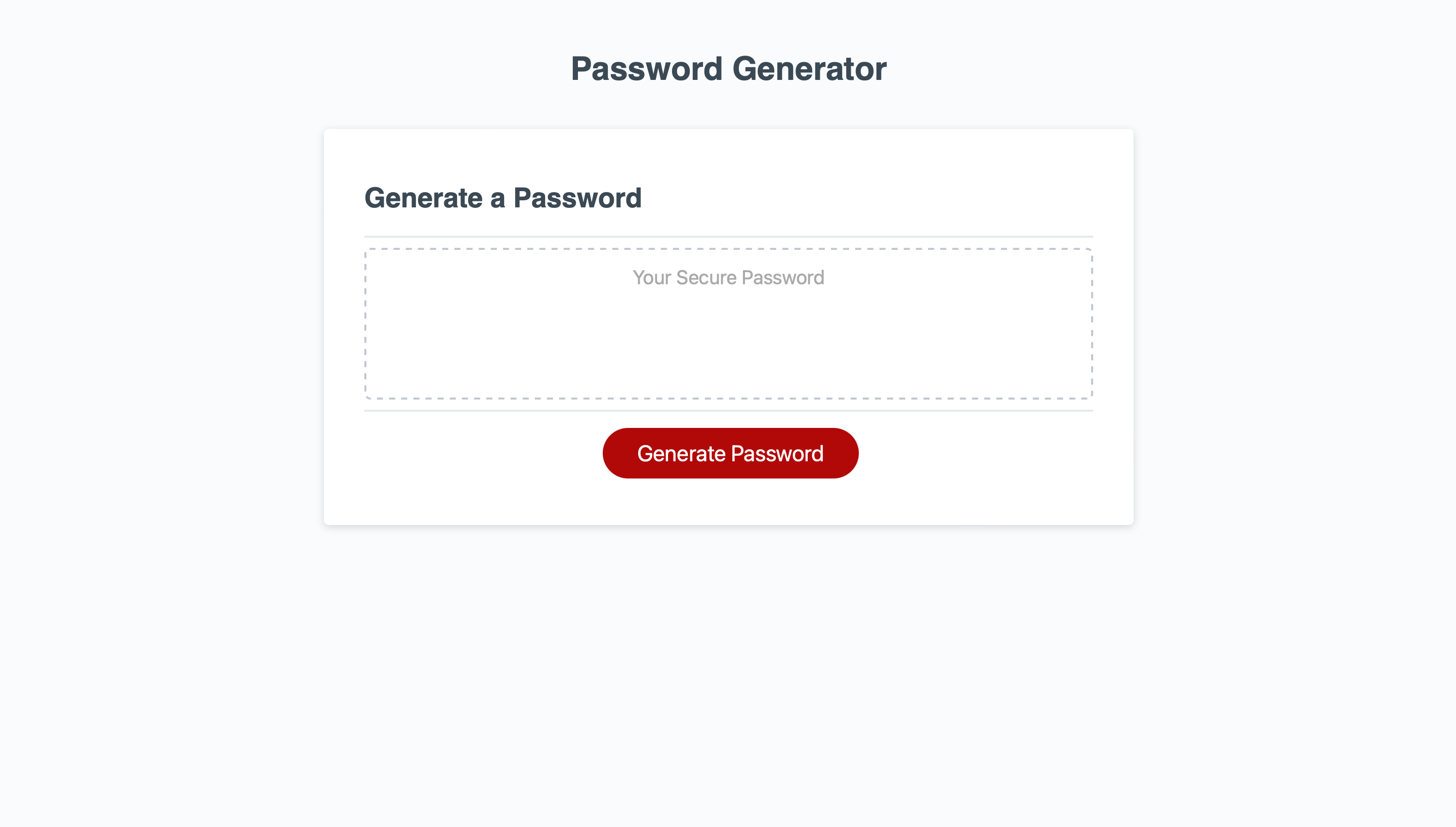 GitHub - Dus0001/safety-first: Application for a password generator ...