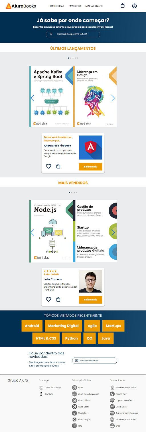 GitHub - jobemcamera/alura-books: Curso Mobile First da Alura
