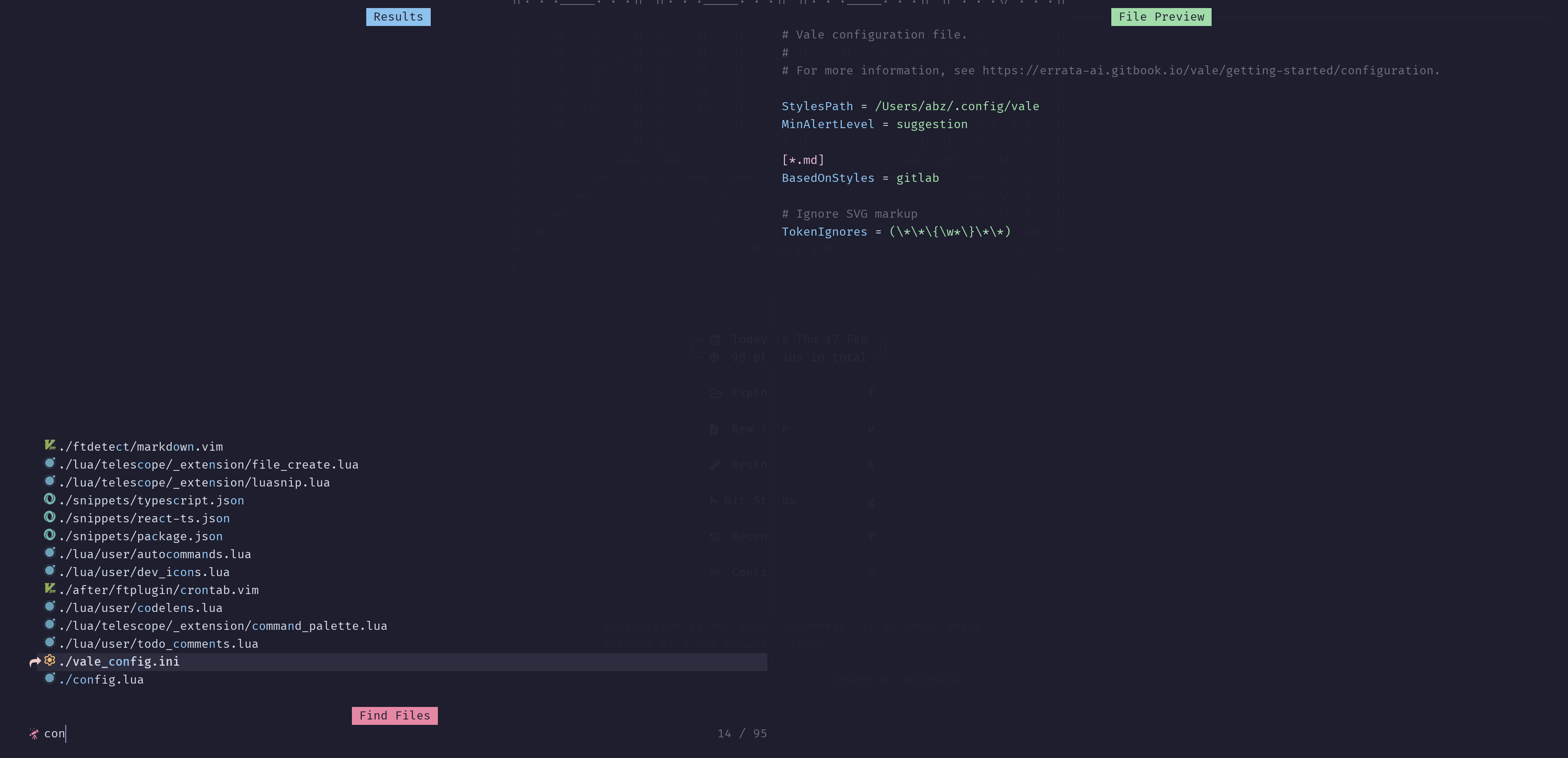 Various themes for the main UIs · Issue #2286 · LunarVim/LunarVim · GitHub