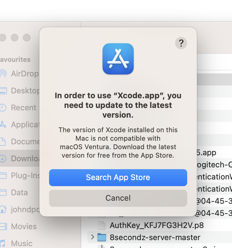 Ventura OS - mac + xcode 13.4 = BROKEN / xcode 14.1 won't compile. · Issue #907 ...