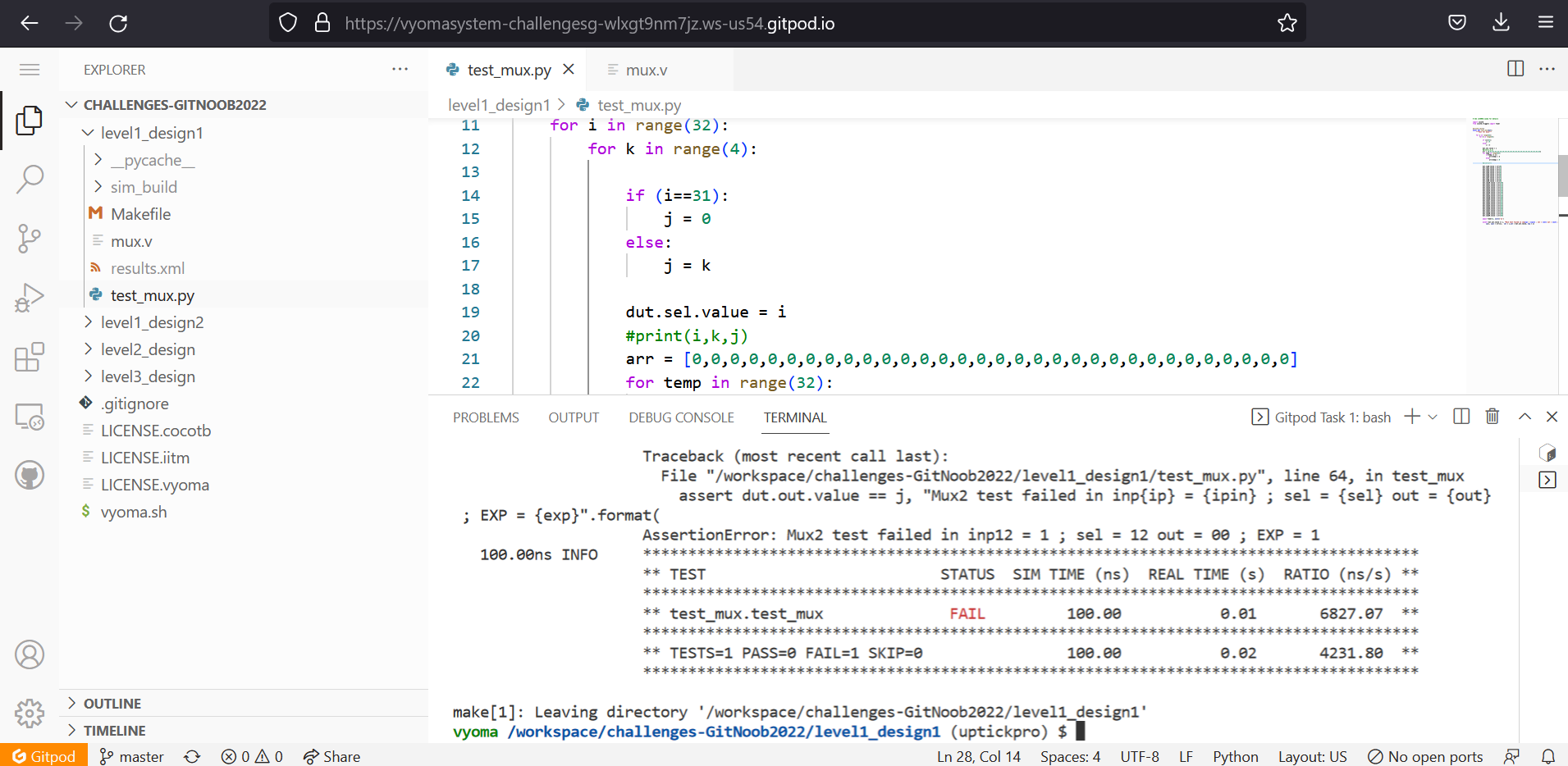 GitHub - vyomasystems-lab/challenges-GitNoob2022: challenges-GitNoob2022 created by GitHub Classroom